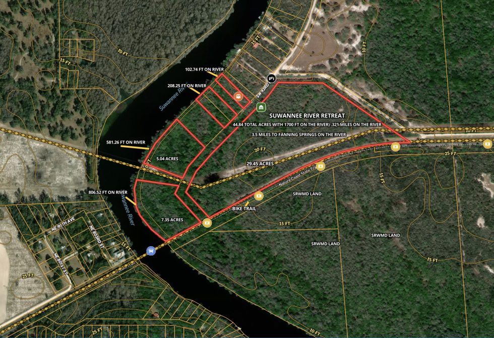 Suwannee River Retreat - Maps - Jon Kohler & Associates